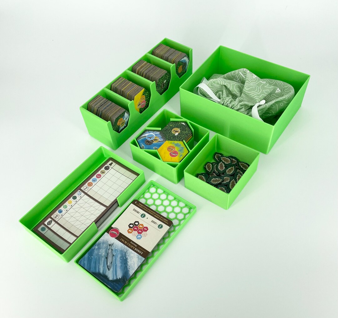 Cascadia Insert / Board Game Organizer - Etsy