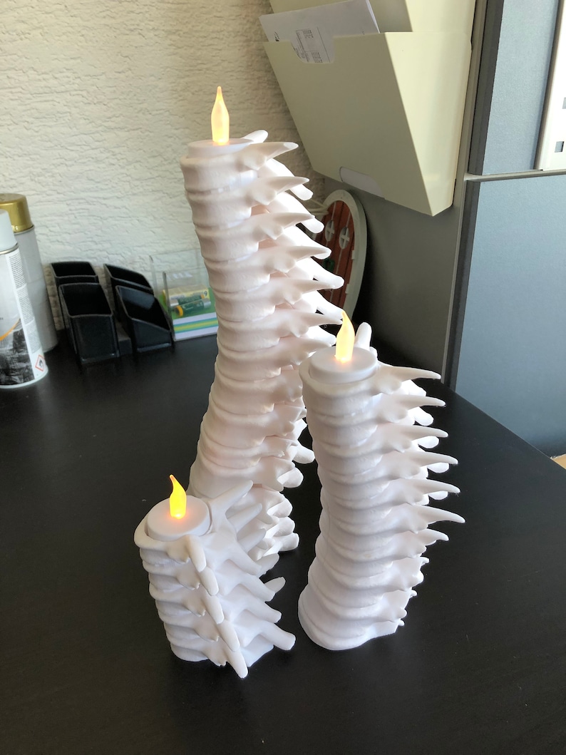Spine Candle Holder - Etsy