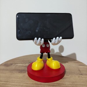 Mickey Mouse Phone Holder - Etsy