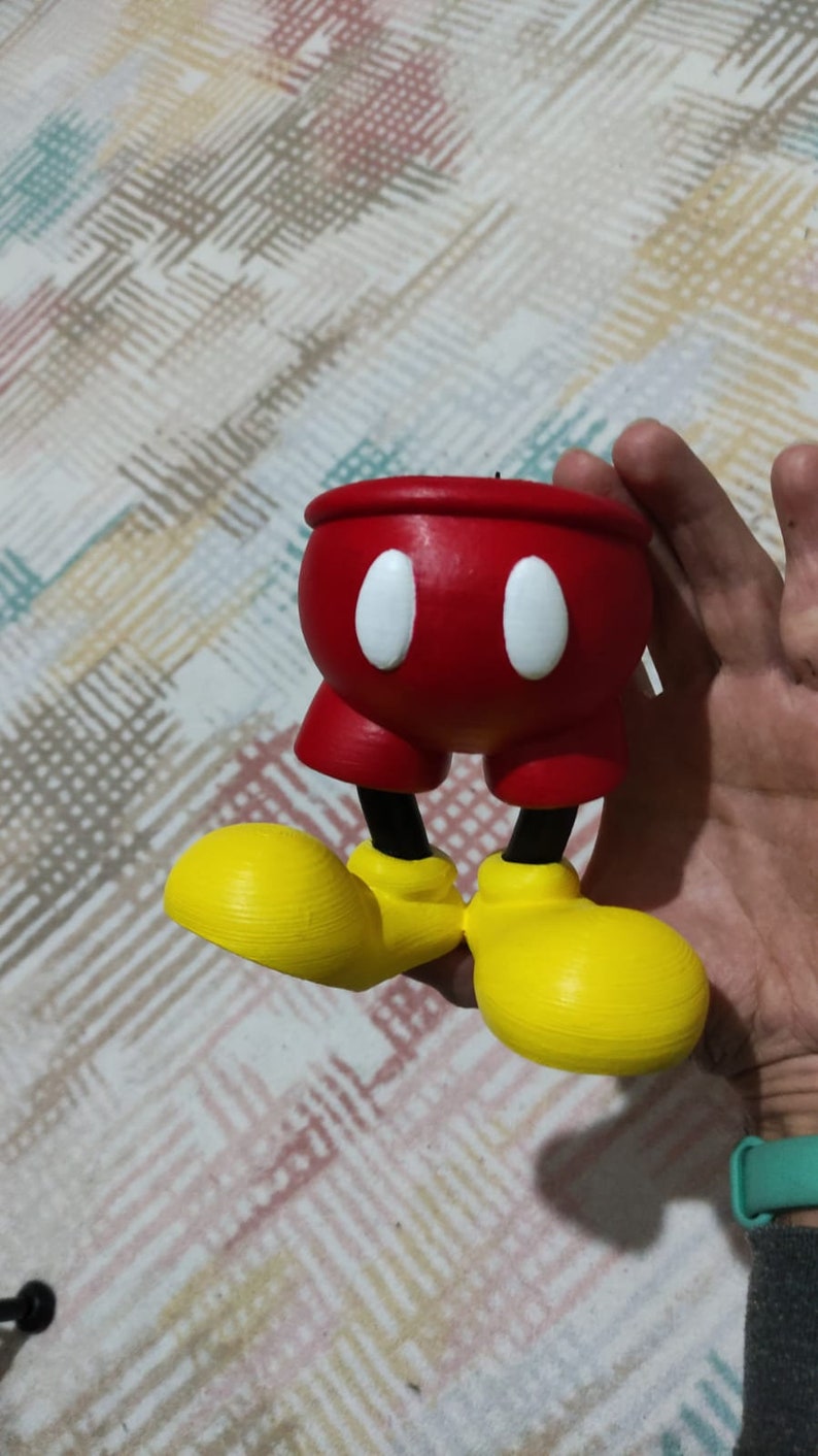 Mickey and Minnie Mouse Planter Pot - Etsy