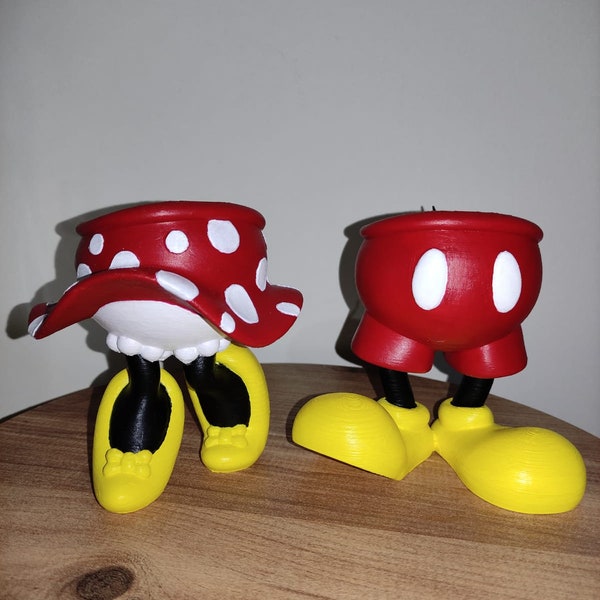 Mickey Mouse Planter - Etsy