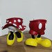 Mickey and Minnie Mouse Planter Pot - Etsy