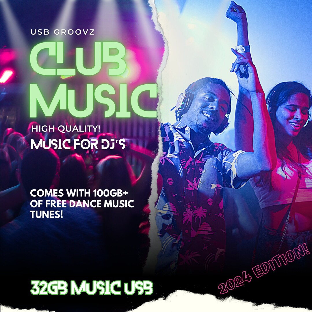 The Very Best Club Music 32gb USB 27.3gb This Comes With 100gb of FREE ...