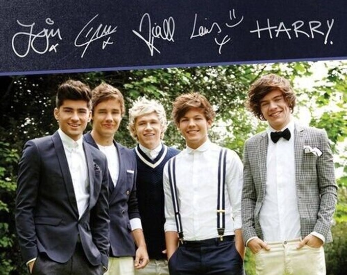 2014 One Direction : Band Signature - Maxi Poster 61cm X 91.5cm Sealed ...