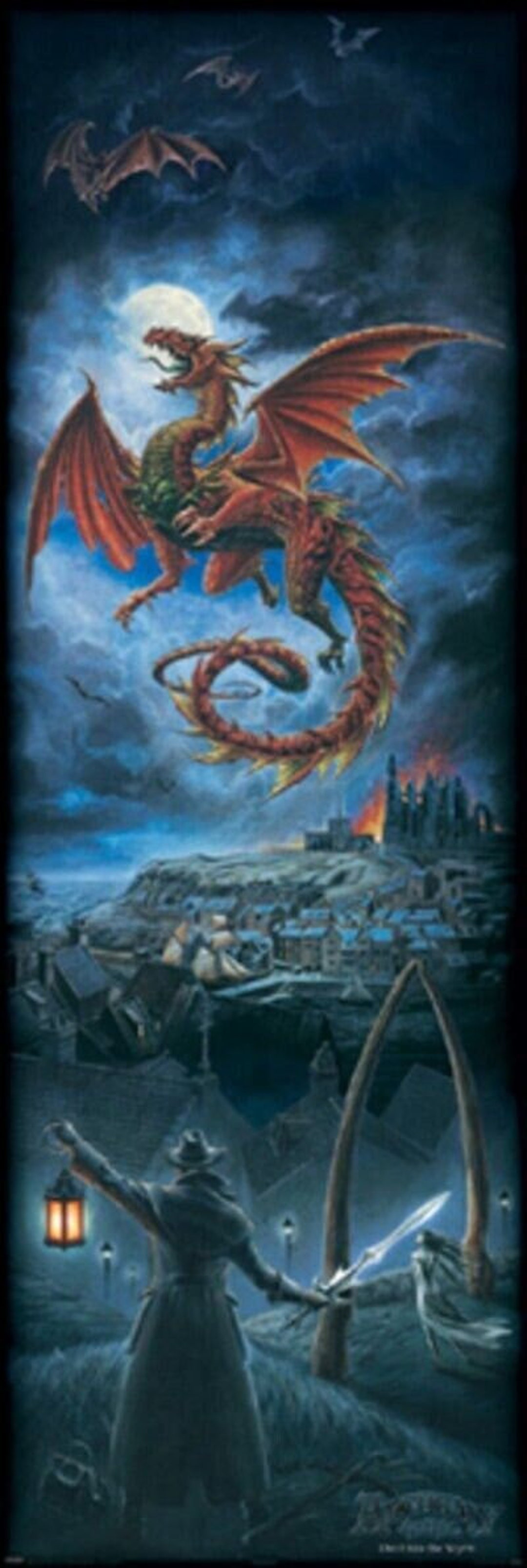 Alchemy Gothic: Devil Take the Wyrm - Door Size Poster 53cm X 158 Cm ...