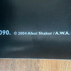 2004 2PAC TUPAC Large Door Size Poster 53cm X 157 Cm / 21" X 62" , Kept ...