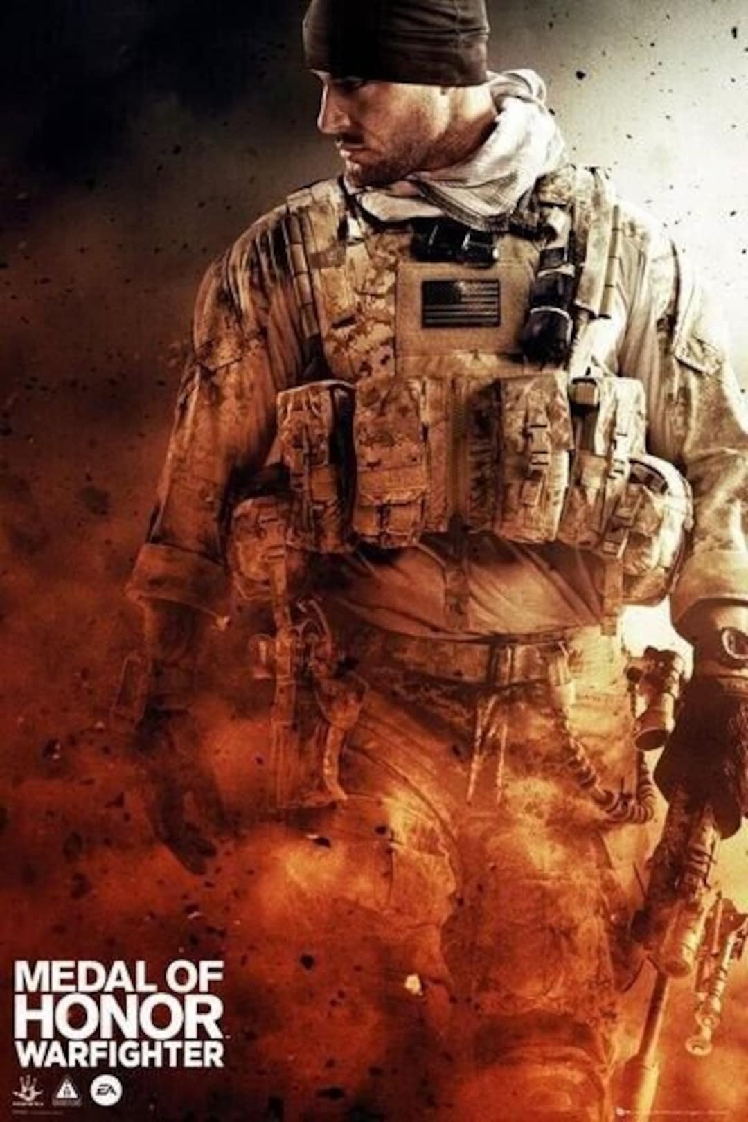 2012 Medal of Honour Honor Warfighter Walking Licensed MAXI POSTER 91cm ...