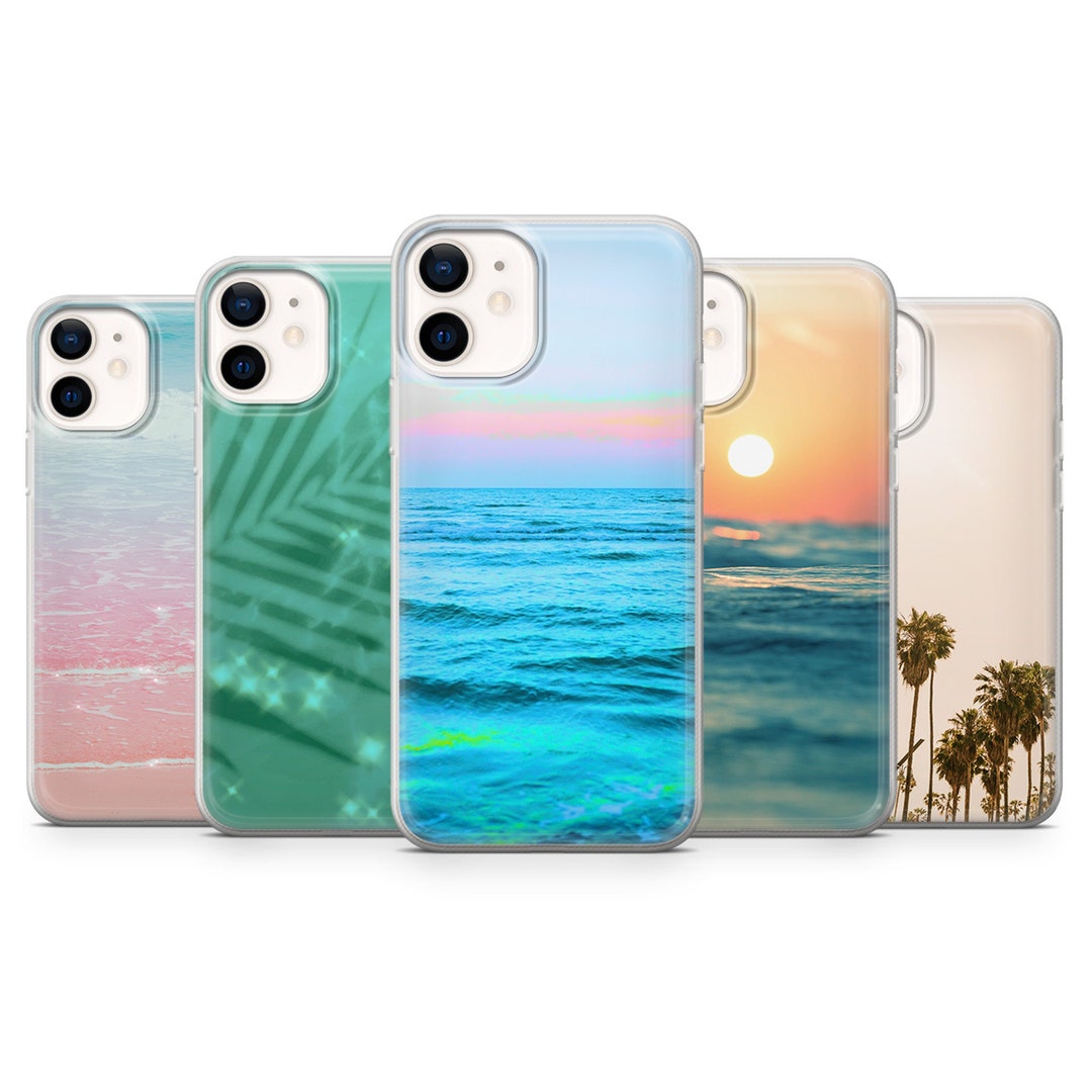 Beach Summer Phone Case Water Case for iPhone 13, 12, XR, XS,8+,7 ...