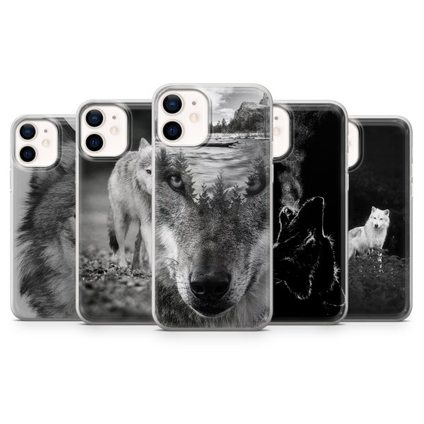 Wolf iPhone case - Etsy France