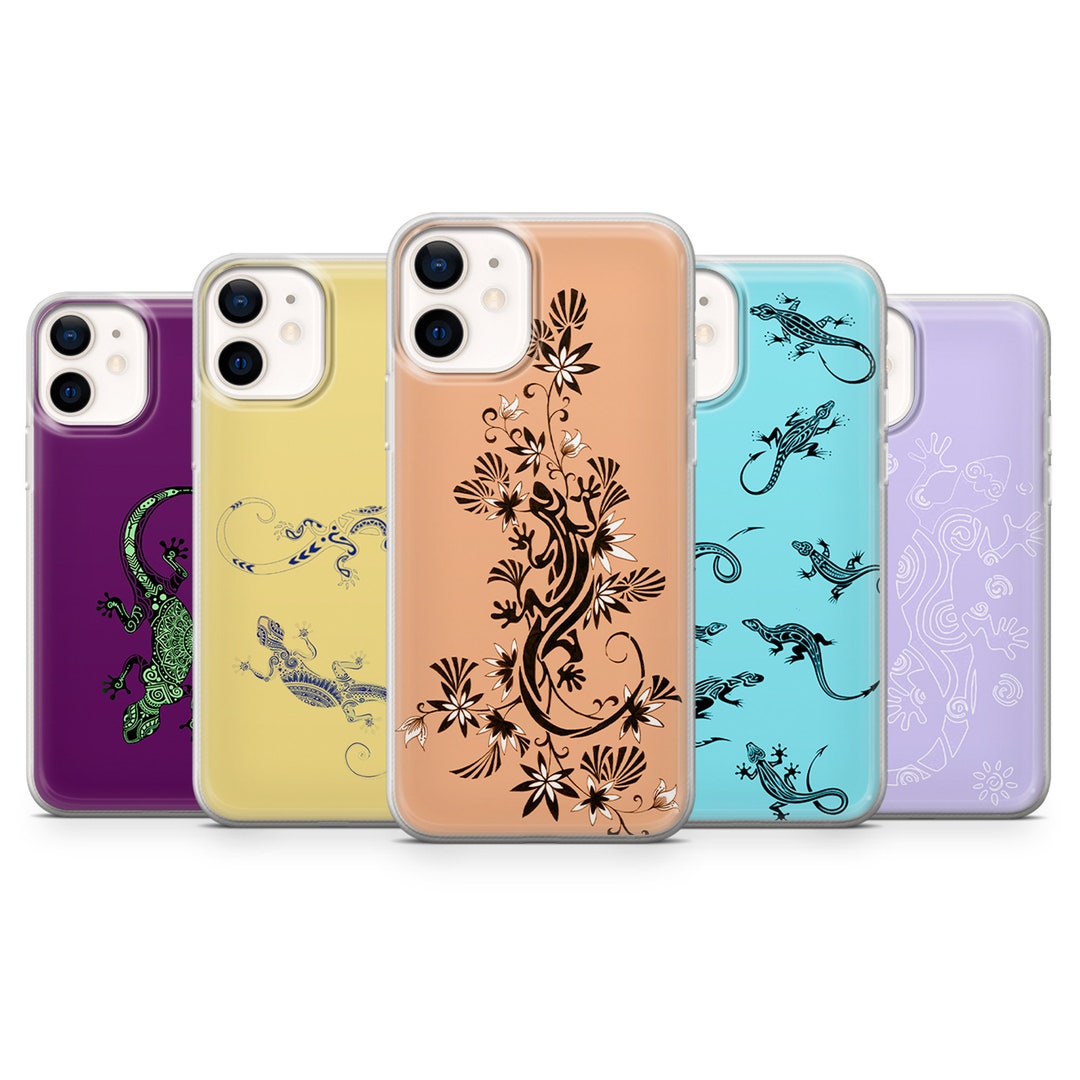 Leopard Geckos Phone Case Lizards Cover for iPhone 13, 12, XR, XS, 8+,7 ...