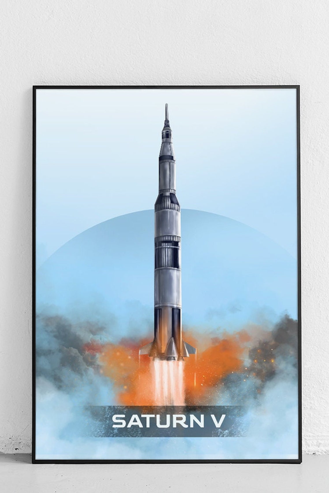 Saturn V Poster, Saturn Poster, Plant Poster - Etsy