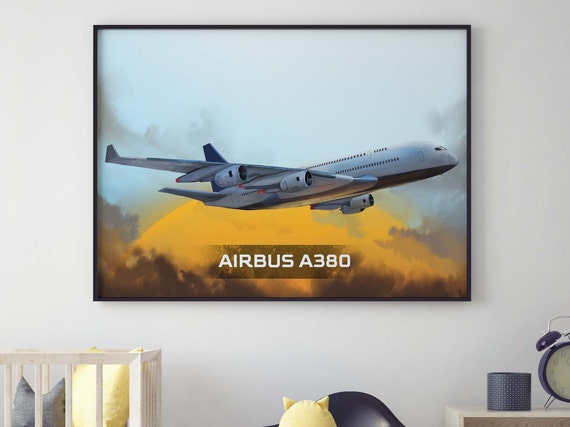 Airbus A380 Poster Wonders of Technology Poster Plane Poster | Etsy