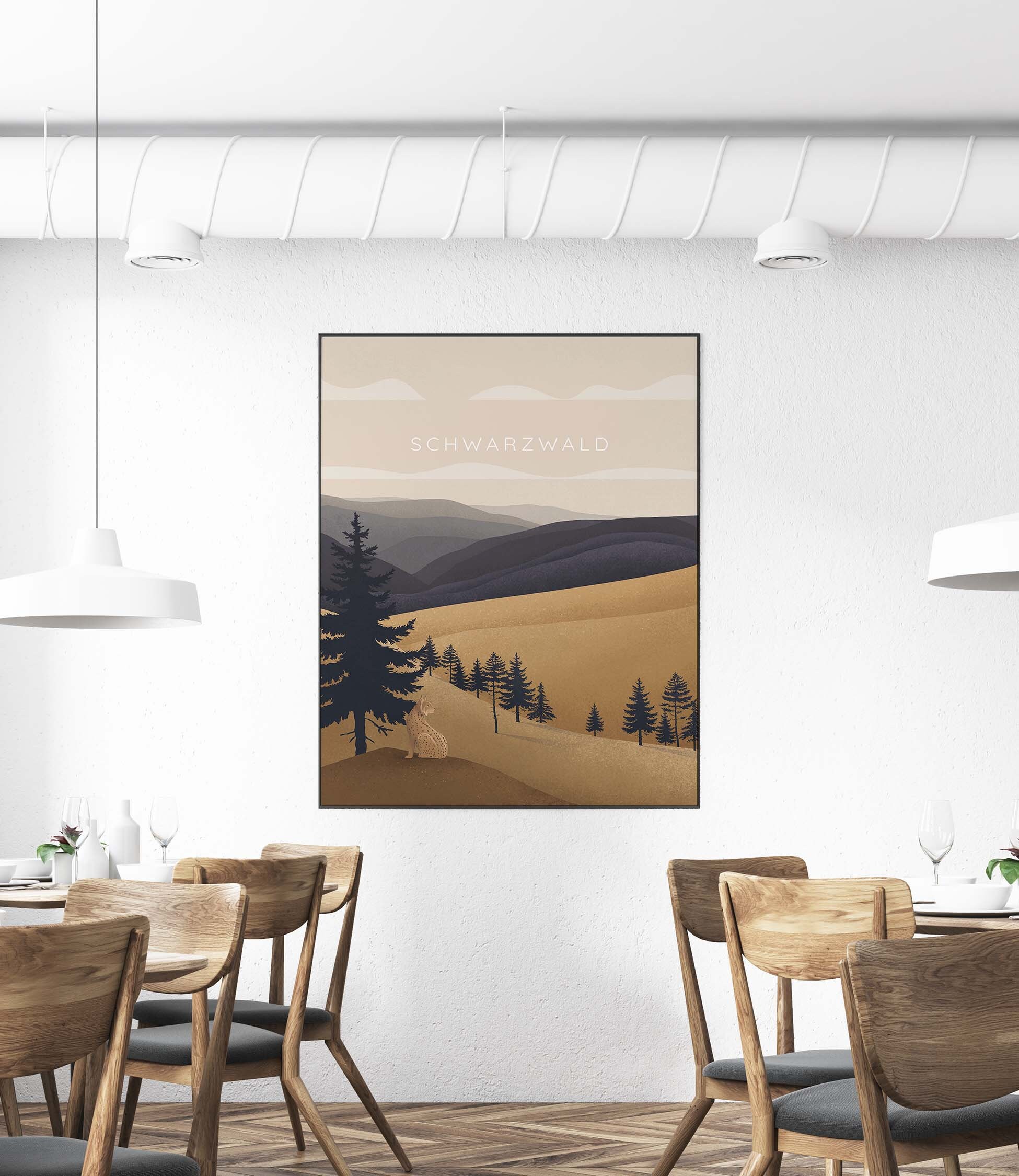 Schwarzwald Original Poster Deutschland Poster - Etsy