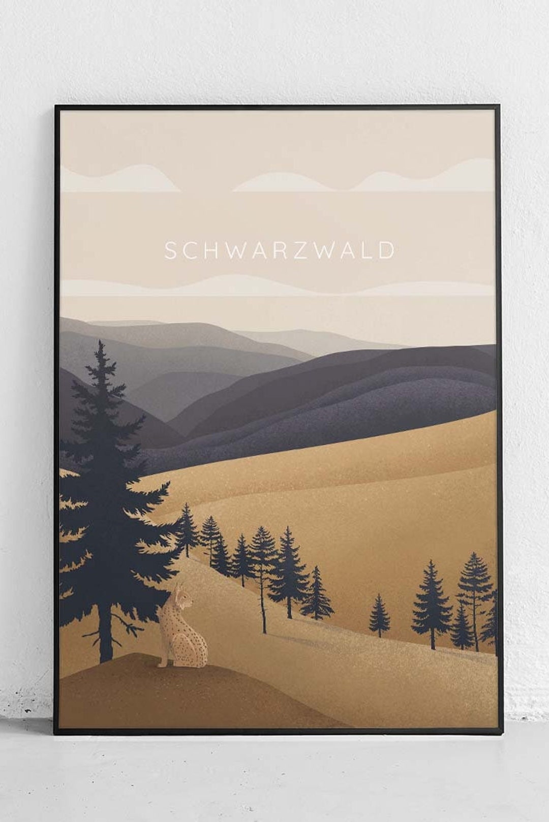 Schwarzwald Original Poster, Deutschland Poster - Etsy