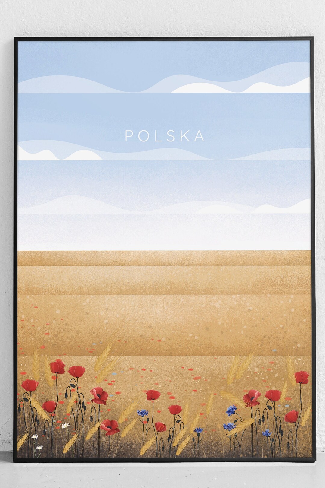 Polska Original Poster, Polen Poster, Poland Poster - Etsy