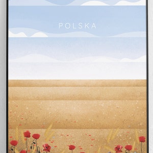 Polska Original Poster Polen Poster Poland Poster | Etsy