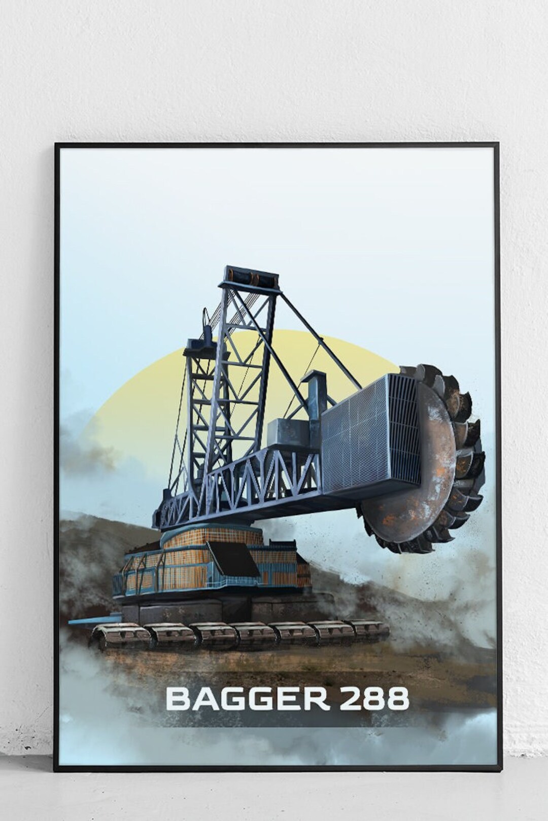 Bagger 288 Poster Wonders of Technology Poster Technical - Etsy