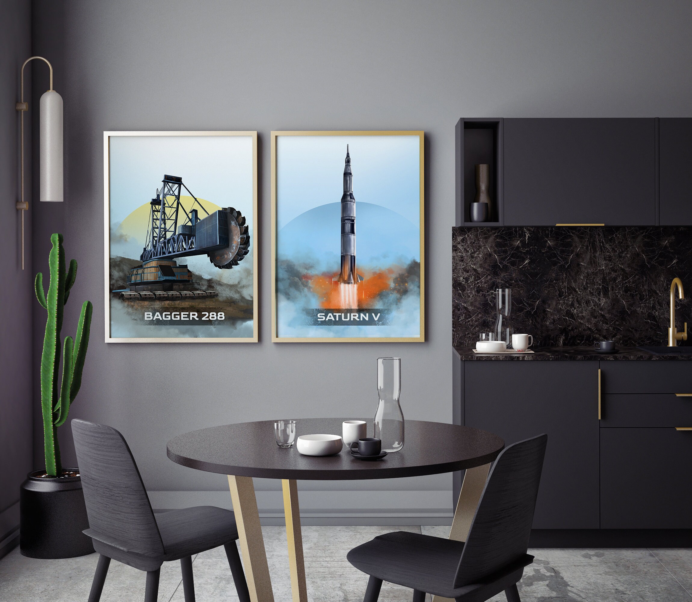 Saturn V Poster, Saturn Poster, Plant Poster - Etsy