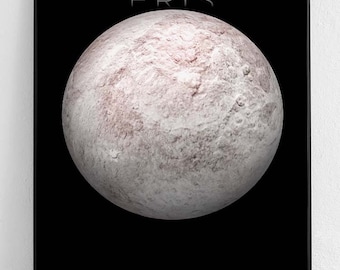 Makemake - Planets of the Solar System Original Poster - Etsy