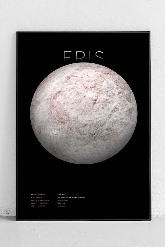 Eris Planets of the Solar System Original Poster - Etsy