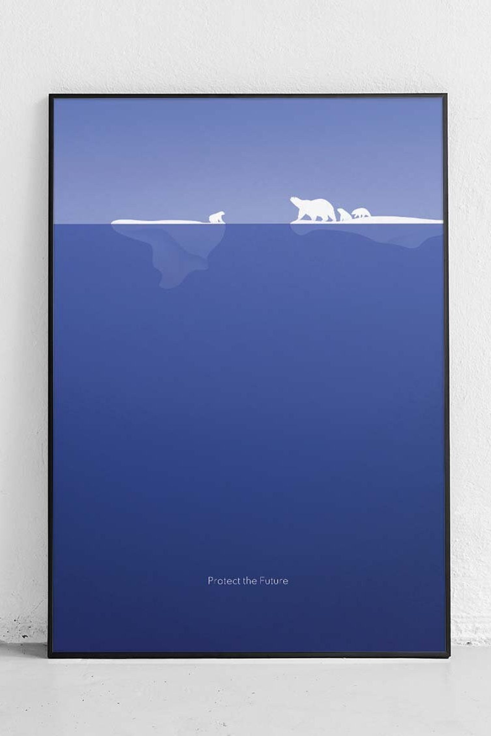 Melting Glaciers Original Poster - Etsy