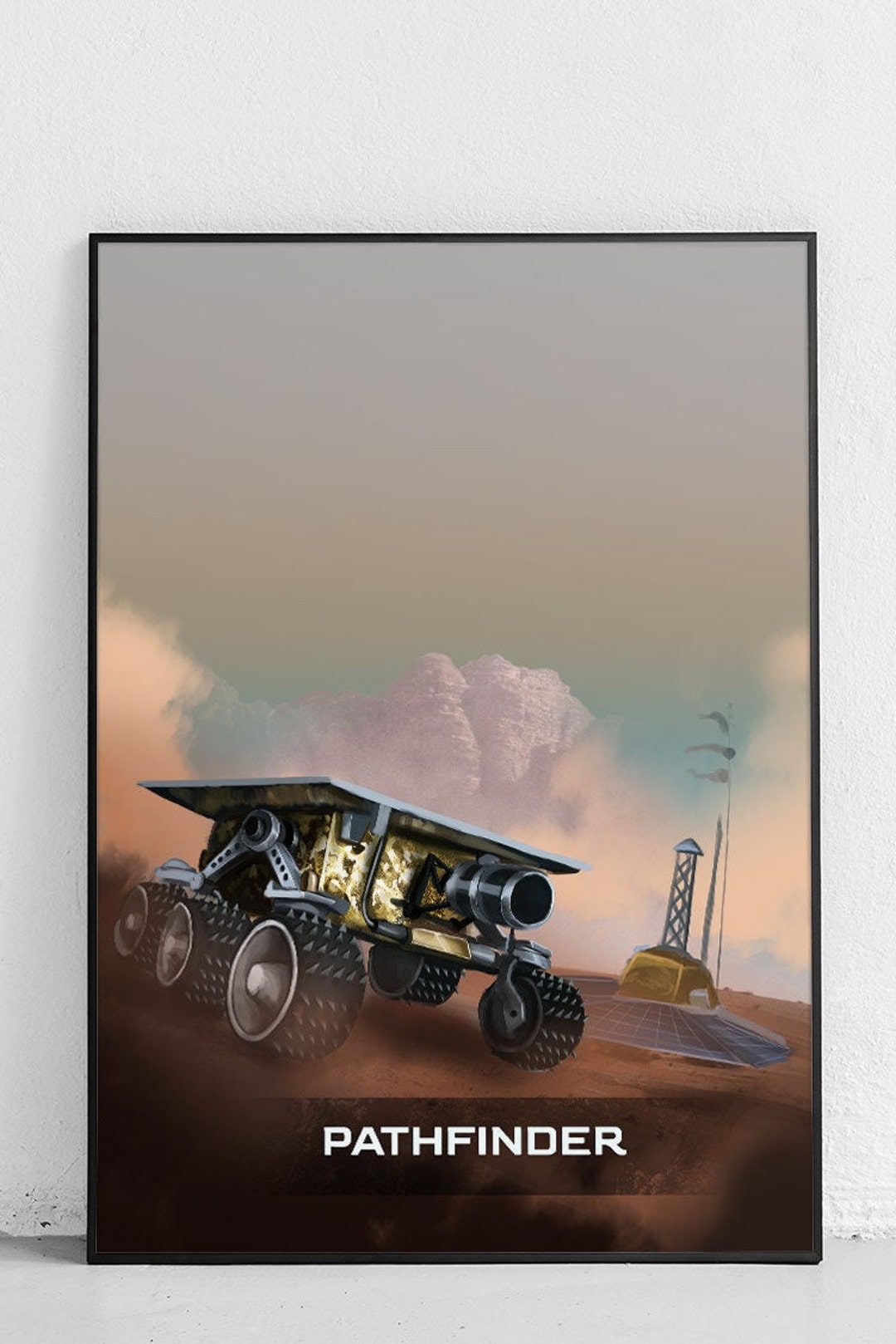 Pathfinder Rover Poster, Wonders of Technology Poster, Mars Rover ...