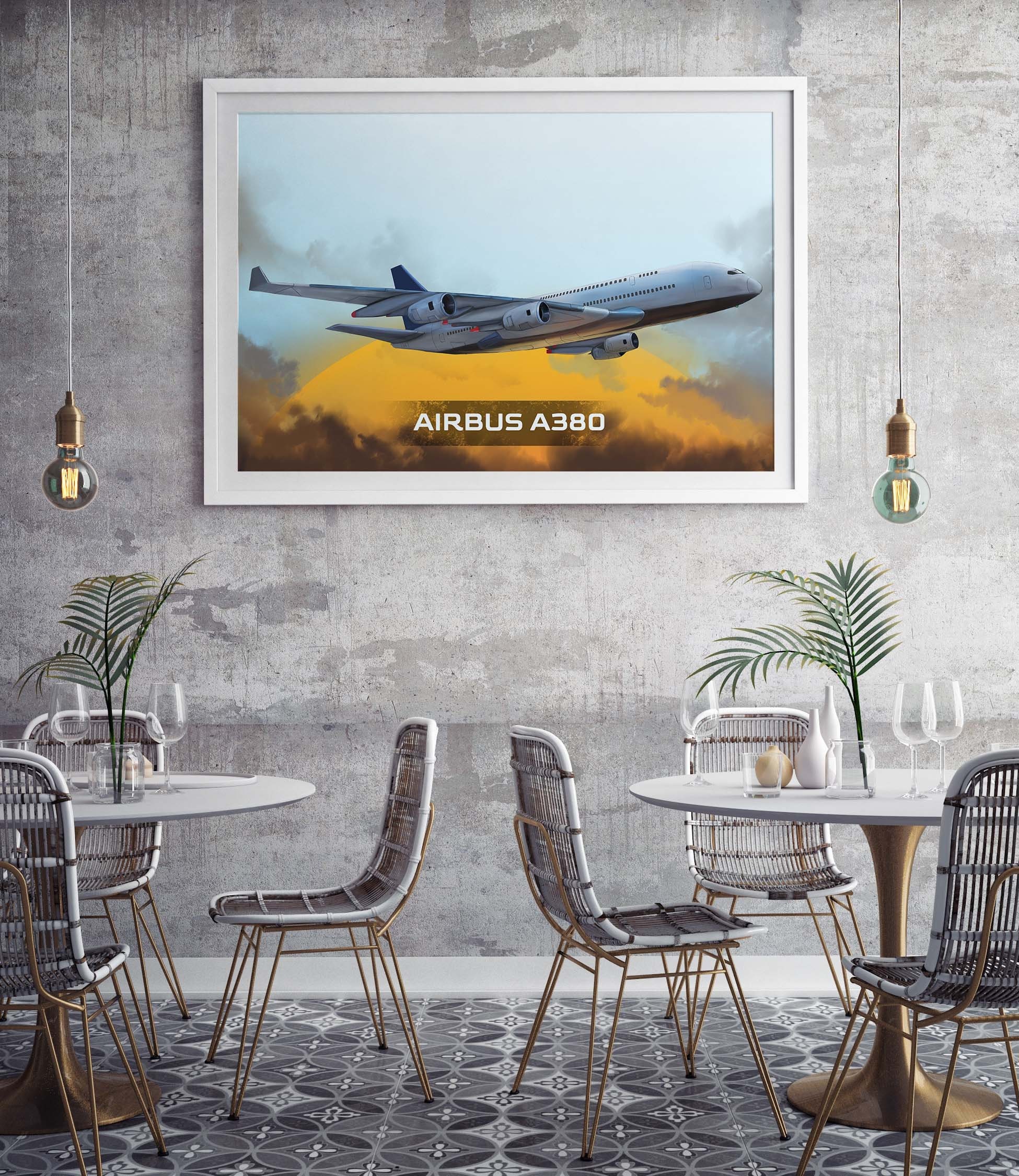 Airbus A380 Poster Wonders of Technology Poster Plane Poster - Etsy