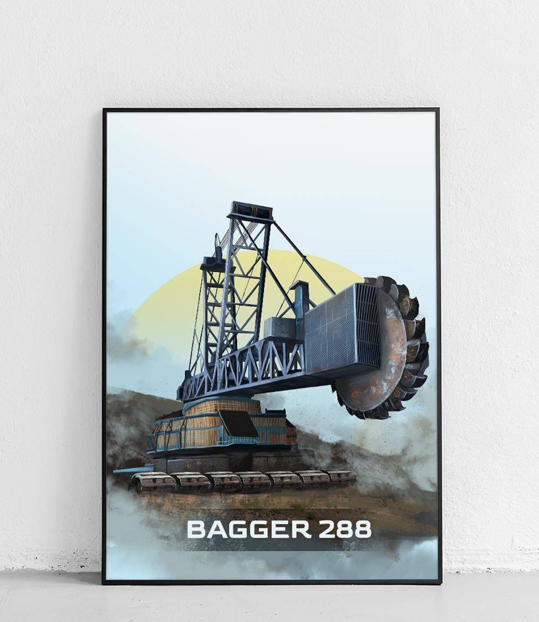 Bagger 288 Poster, Wonders of Technology Poster, Technical Poster - Etsy