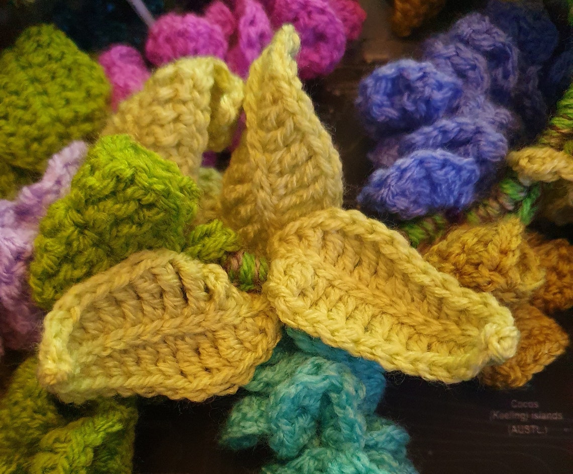 Wisteria Vines Crochet Pattern String Lights - Etsy