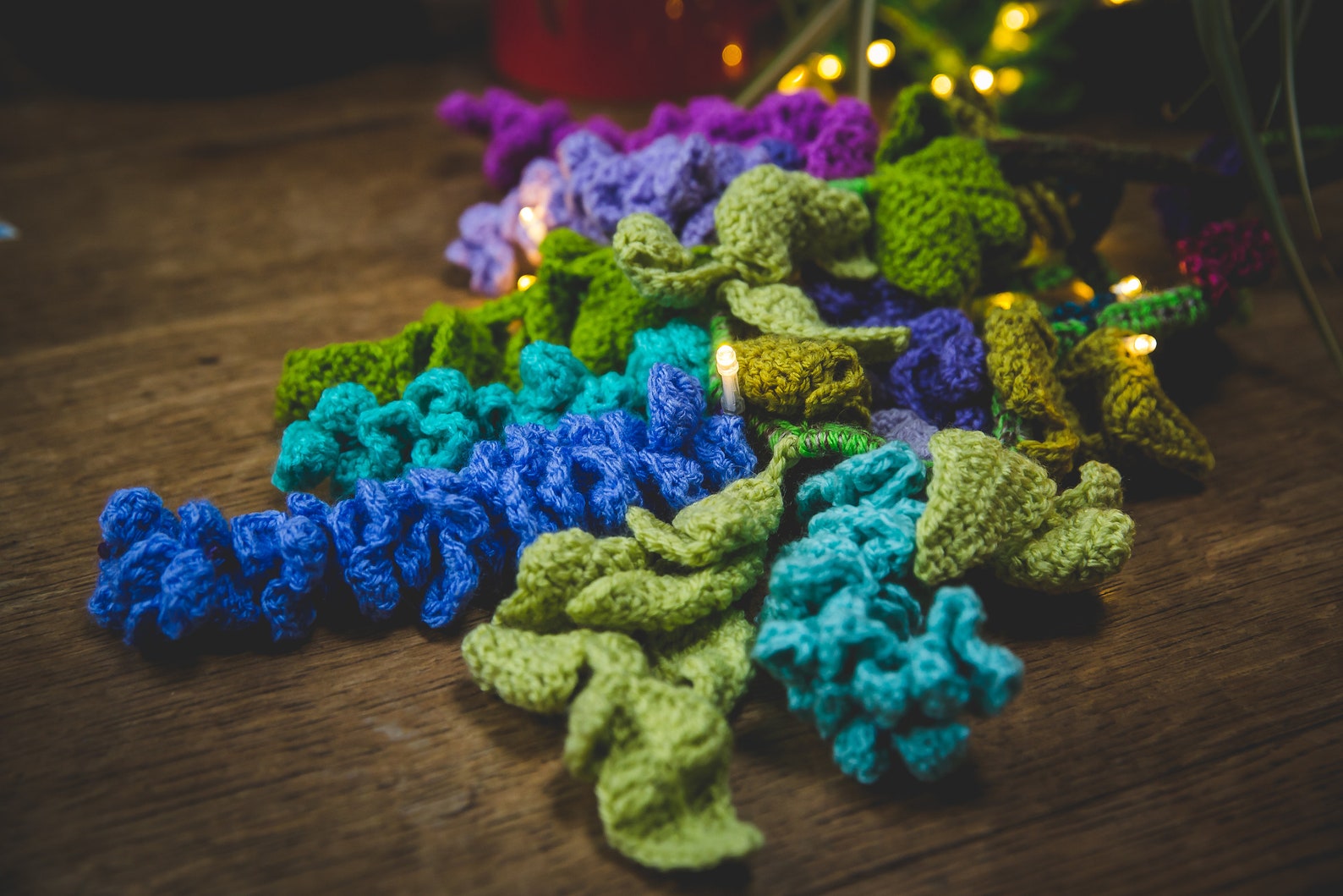 Wisteria Vines Crochet Pattern String Lights - Etsy