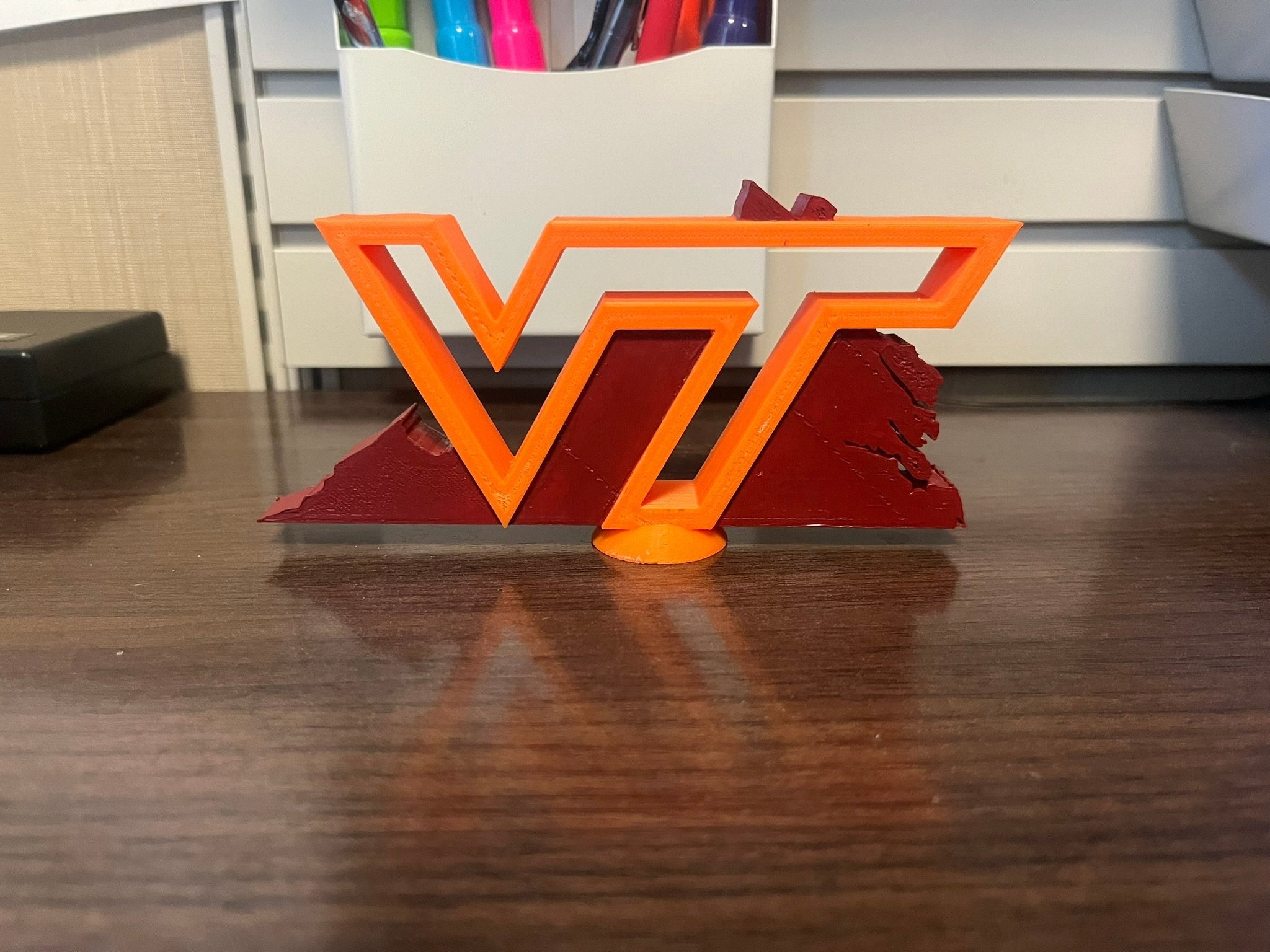Virginia Tech Desk Décor - Etsy