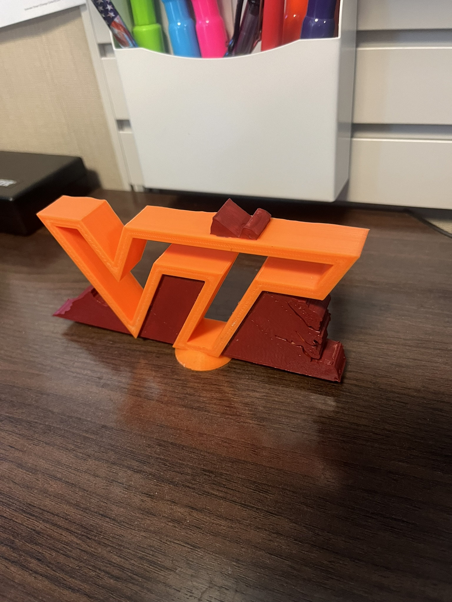 Virginia Tech Desk Décor - Etsy