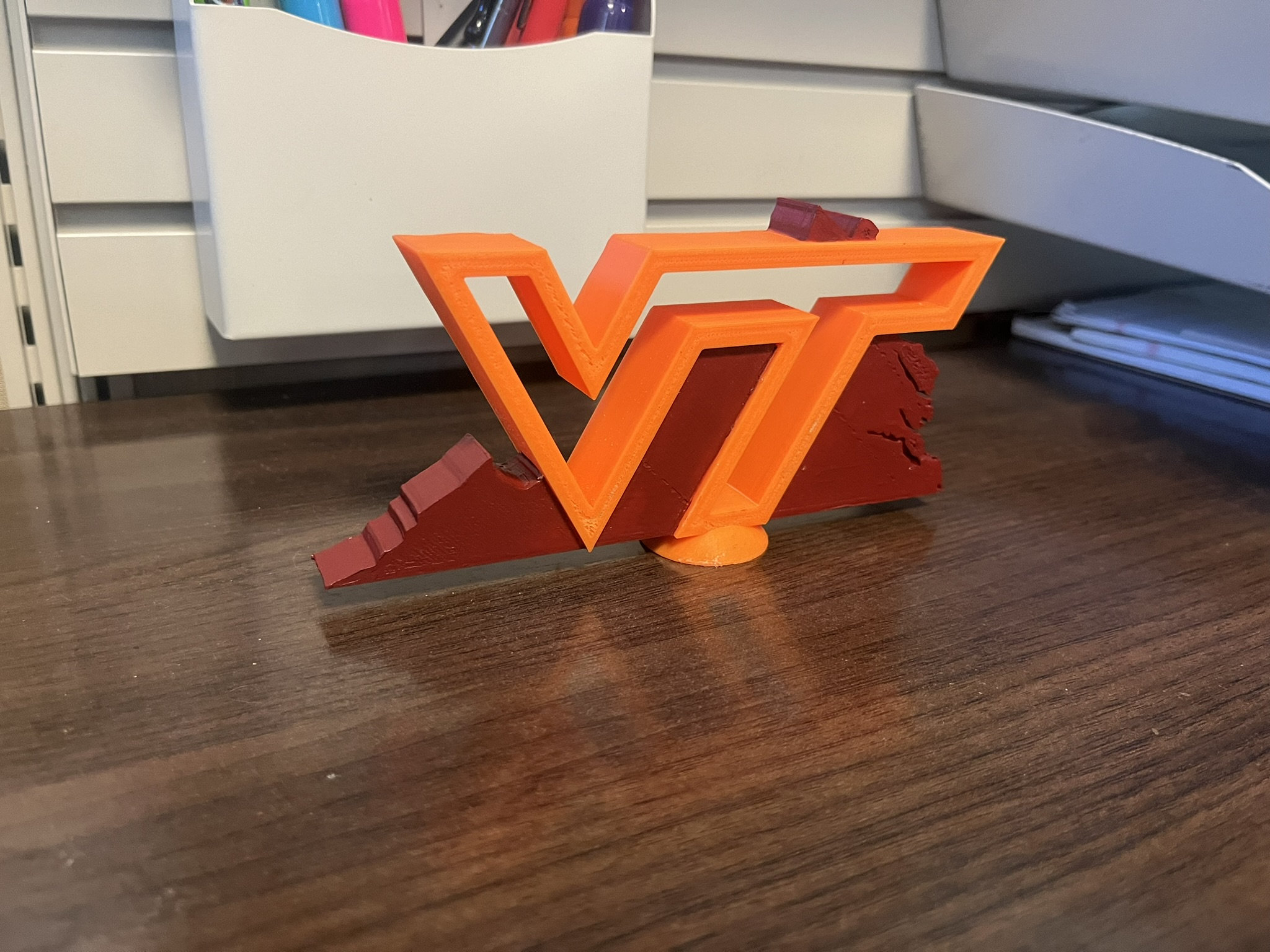 Virginia Tech Desk Décor - Etsy