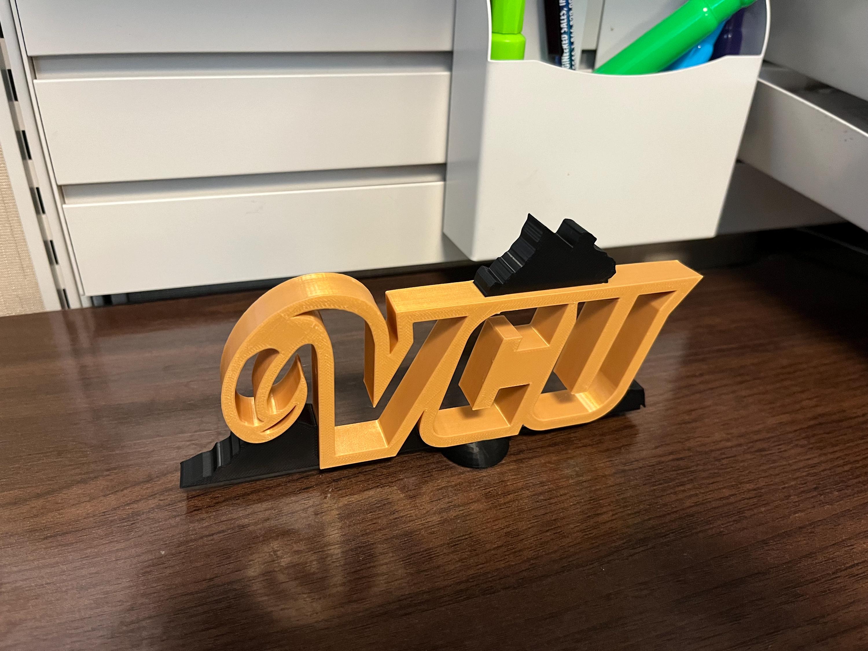 VCU Desk Decor - Etsy