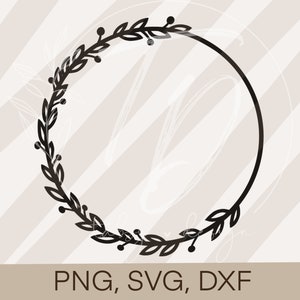 Plotter Cutting File – Wreaths Summer Spring Cricut Silhouette Studio ...