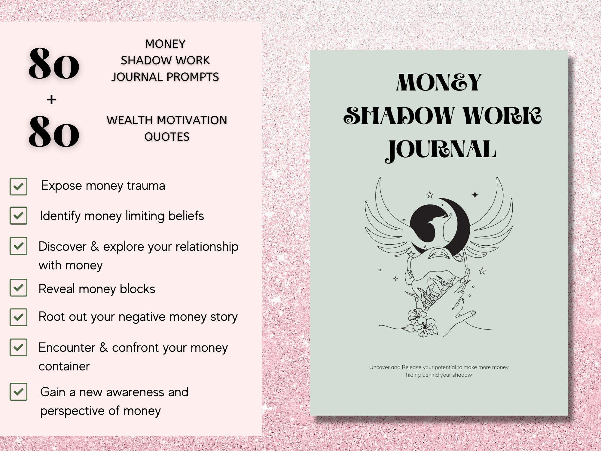 Money Shadow Work Journal Prompts Money Quotes Shadow Work Prompts ...