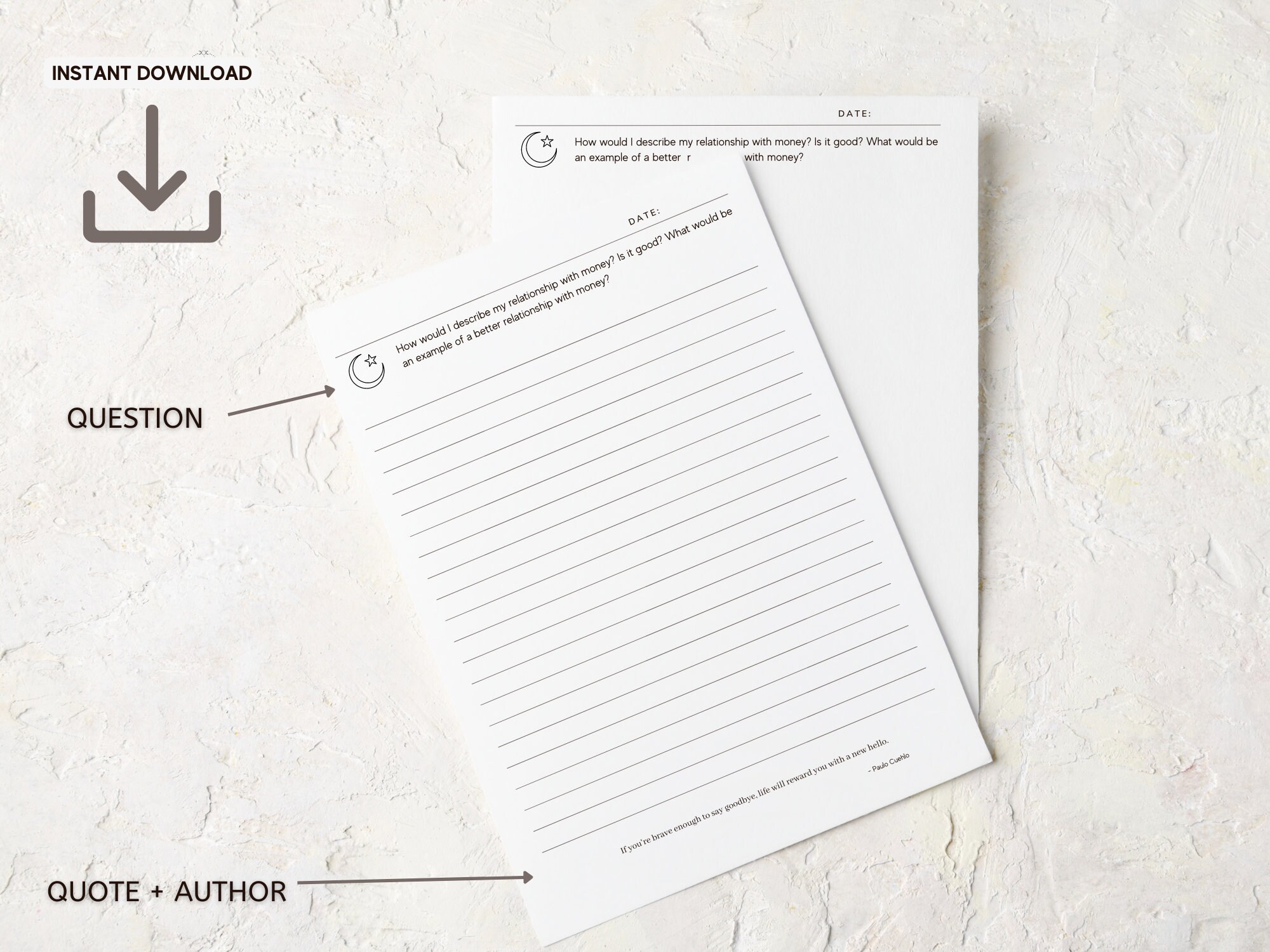 Money Shadow Work Journal Prompts Money Quotes Shadow Work Prompts ...