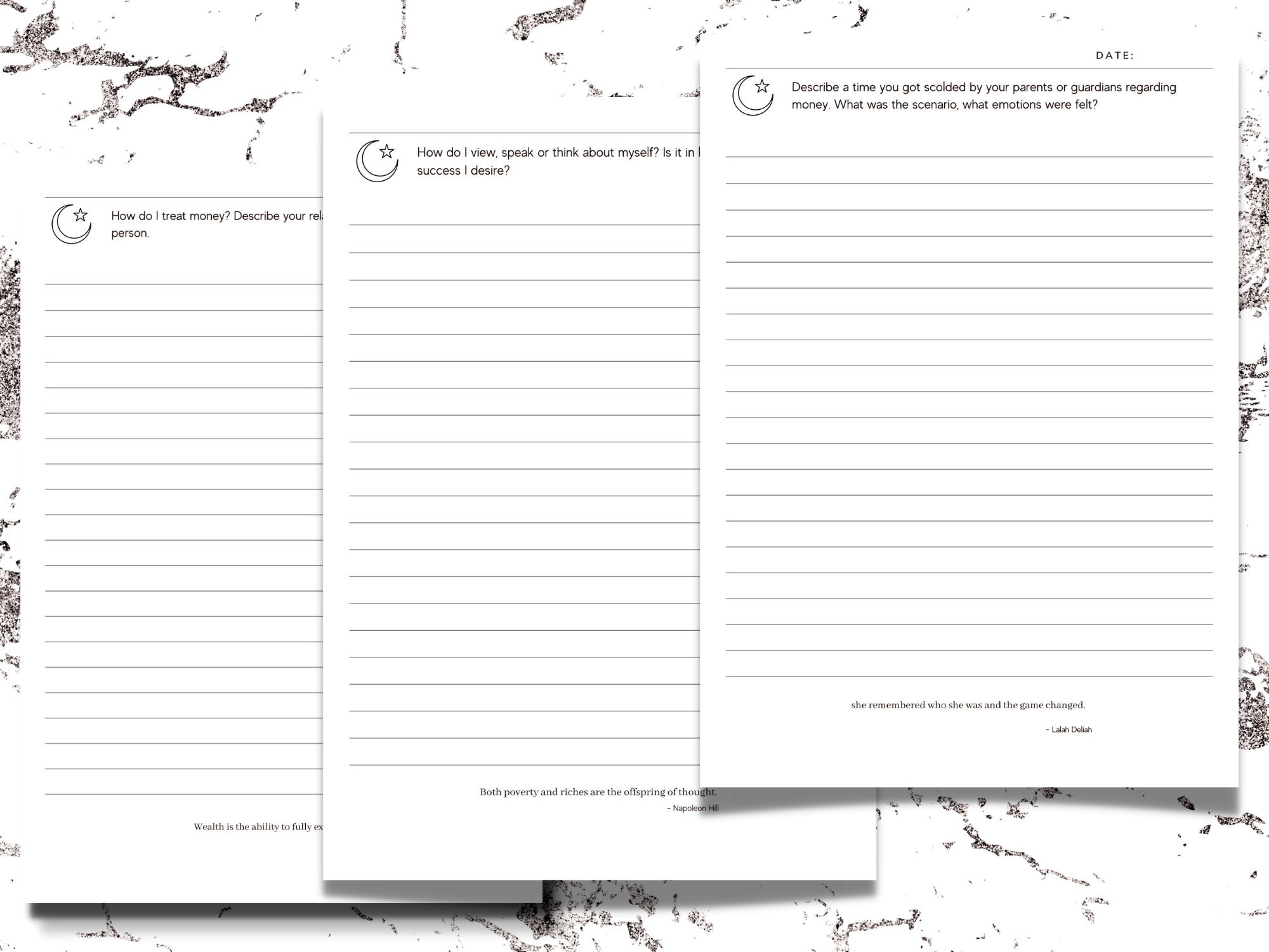 Money Shadow Work Journal Prompts Money Quotes Shadow Work Prompts ...