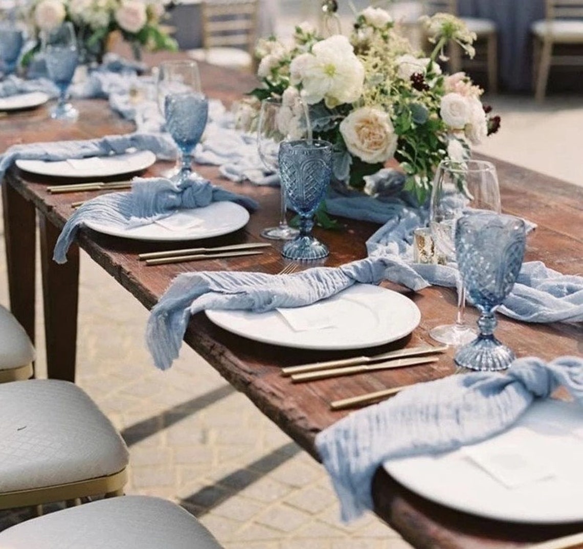 Rust Dining Table Decoration Table Runner Set - Etsy