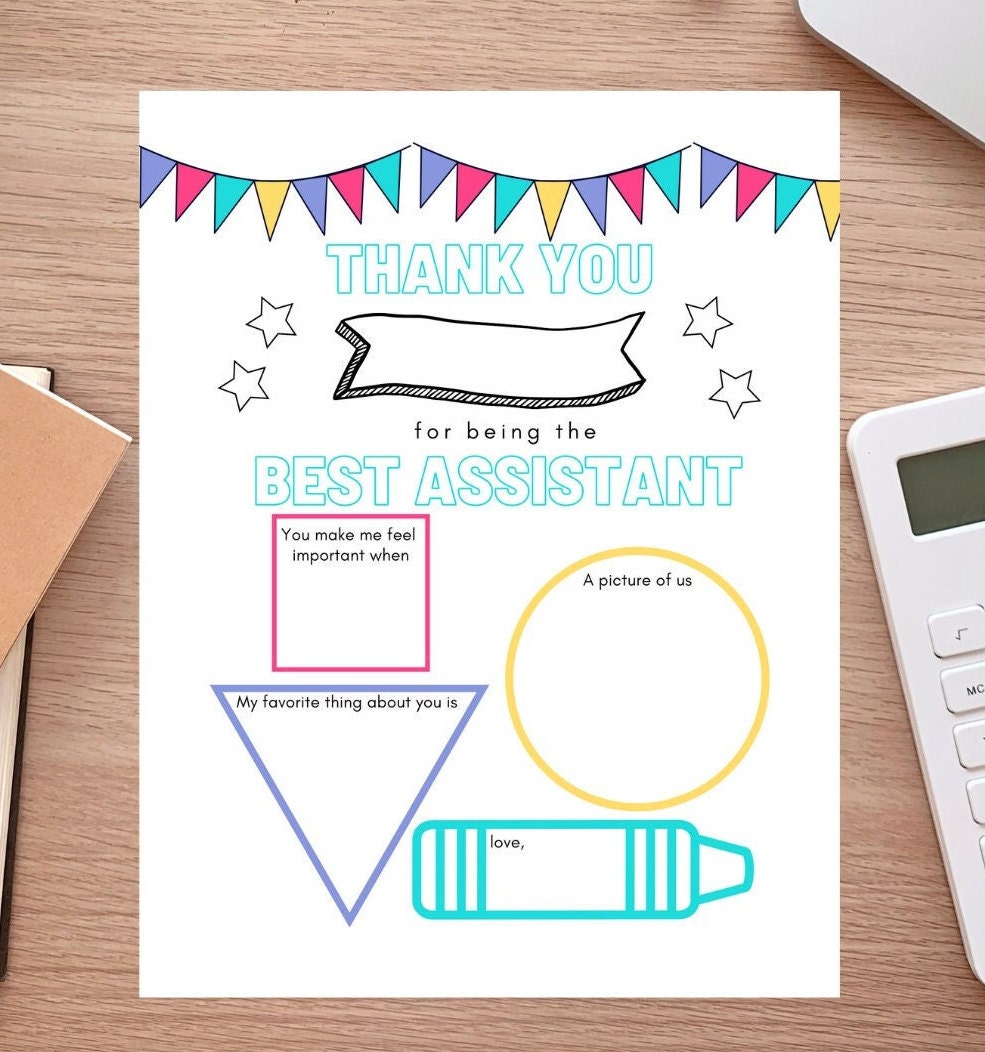 Teacher Assistant Appreciation - Etsy