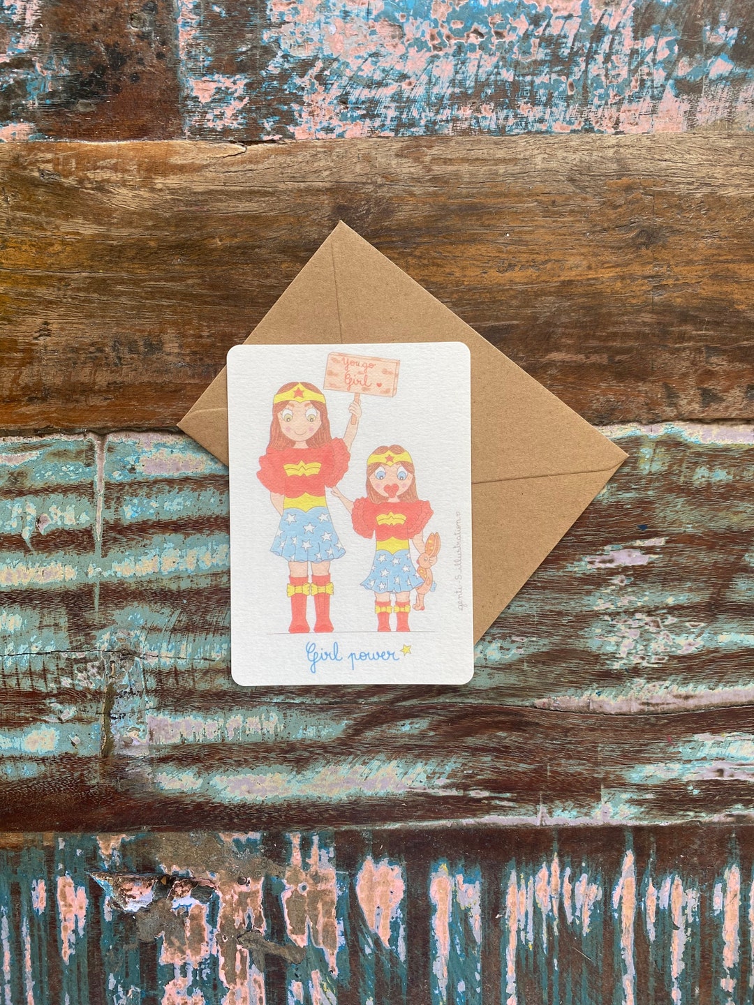 You Go Girl Card - Etsy