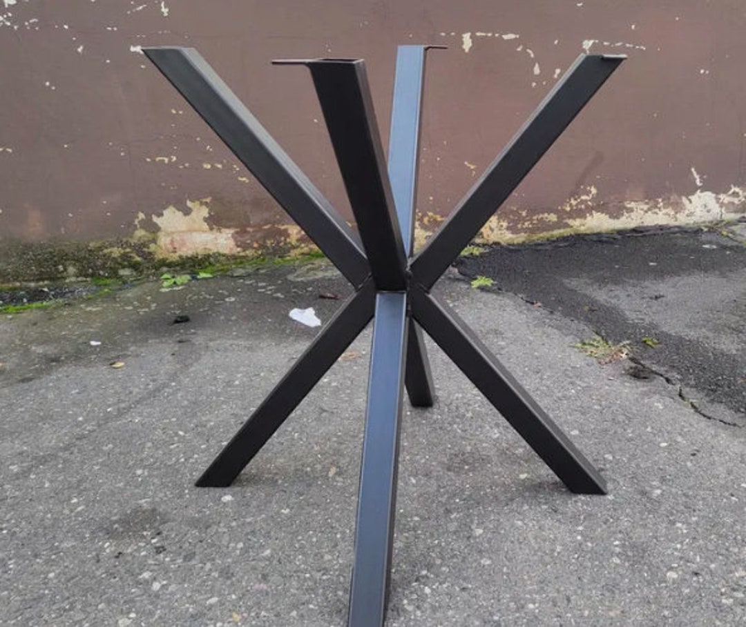 Table Frame Table Legs Cross Frame Table Base Spider Coffee - Etsy