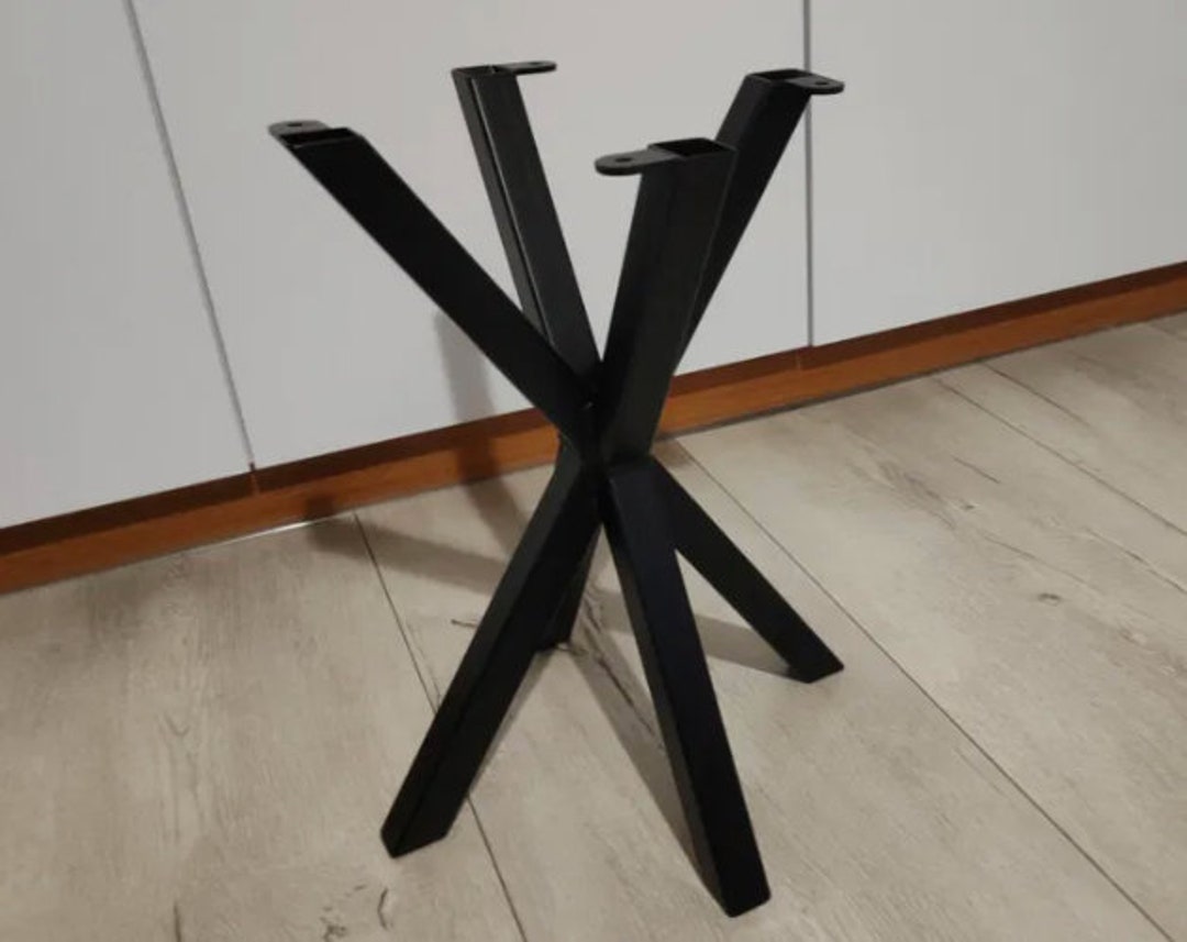 Table Frame Table Legs Cross Frame Table Base Spider Coffee - Etsy