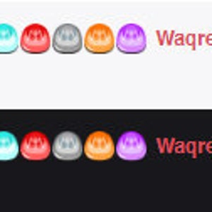 Splatoon Fish Scale Badges for Twitch - Etsy