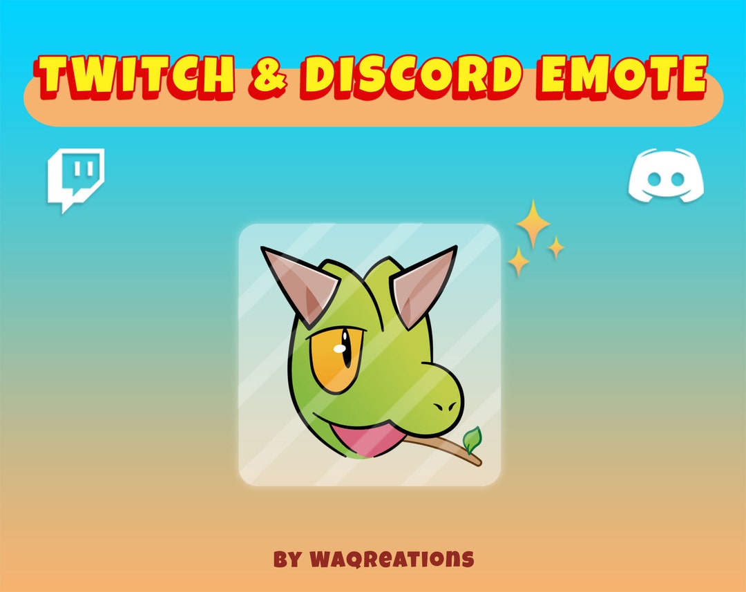 Treecko Keepo Emote for Twitch and Discord - Etsy