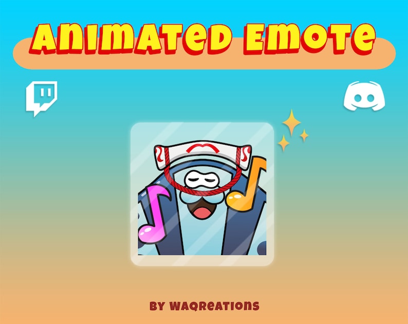 Big Man Animated Splatoon Emote for Twitch and Discord - Etsy
