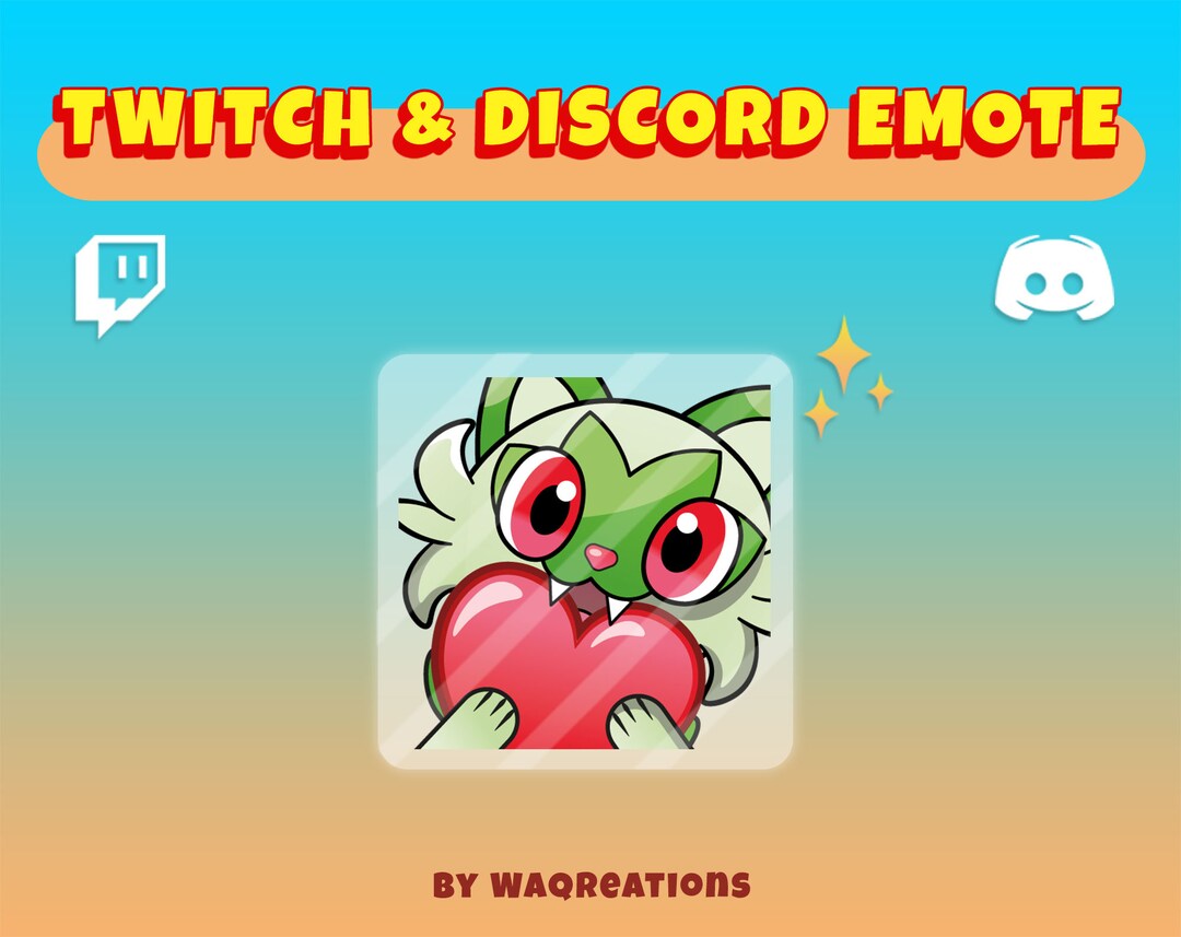 Spirigatito Emote for Twitch and Discord - Etsy