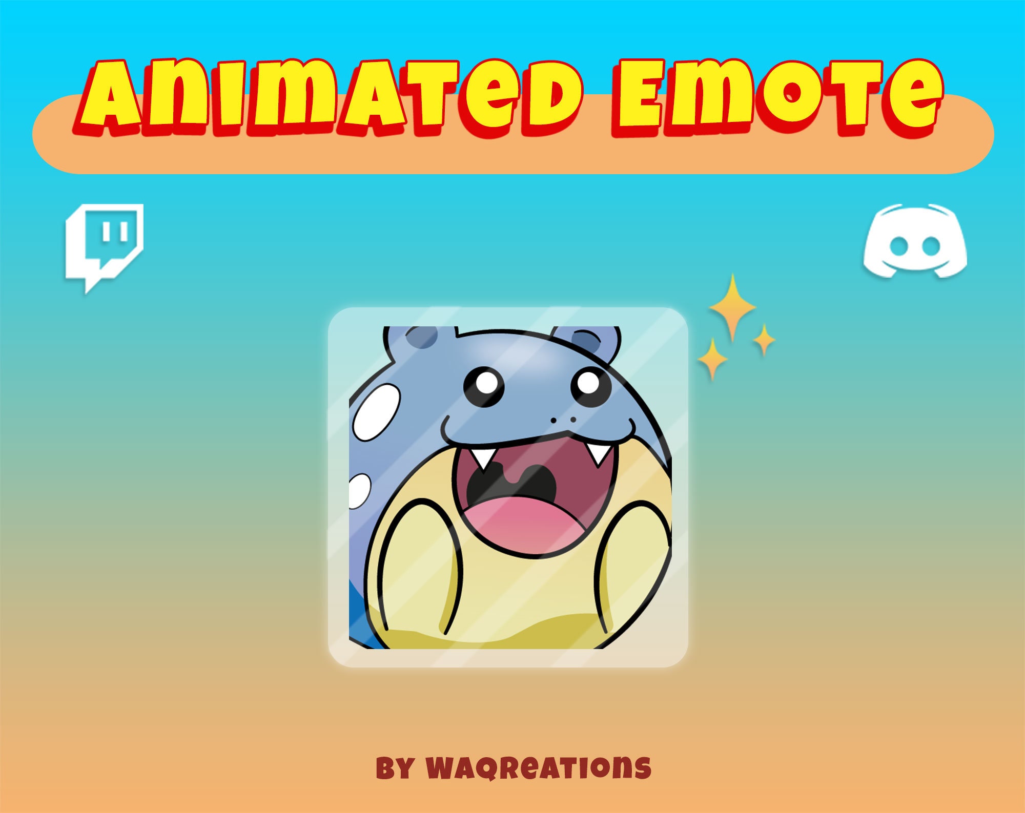 Spheal Clapping Animated Emote for Twitch and Discord - Etsy UK