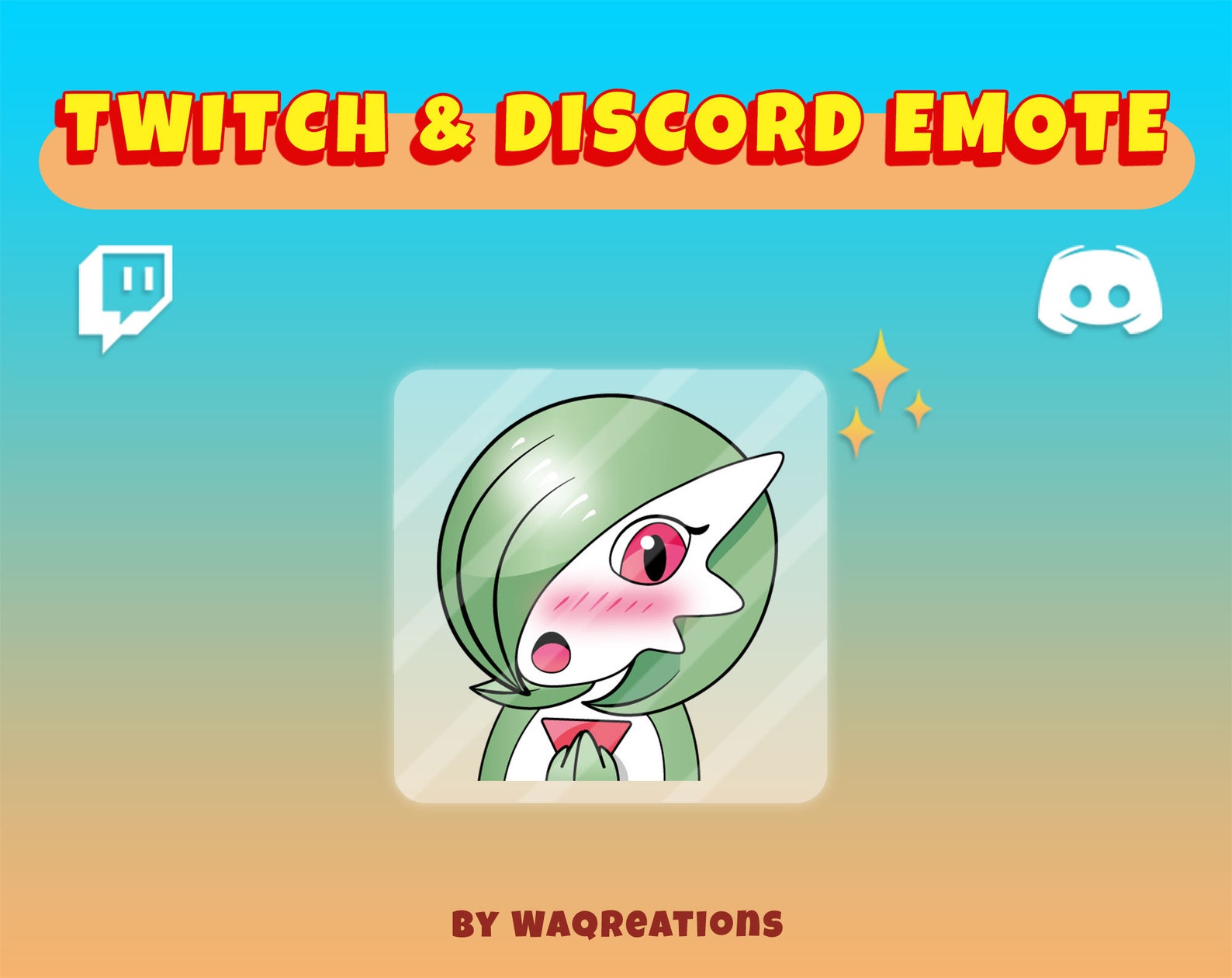 Gardevoir Pray Emote for Twitch and Discord - Etsy