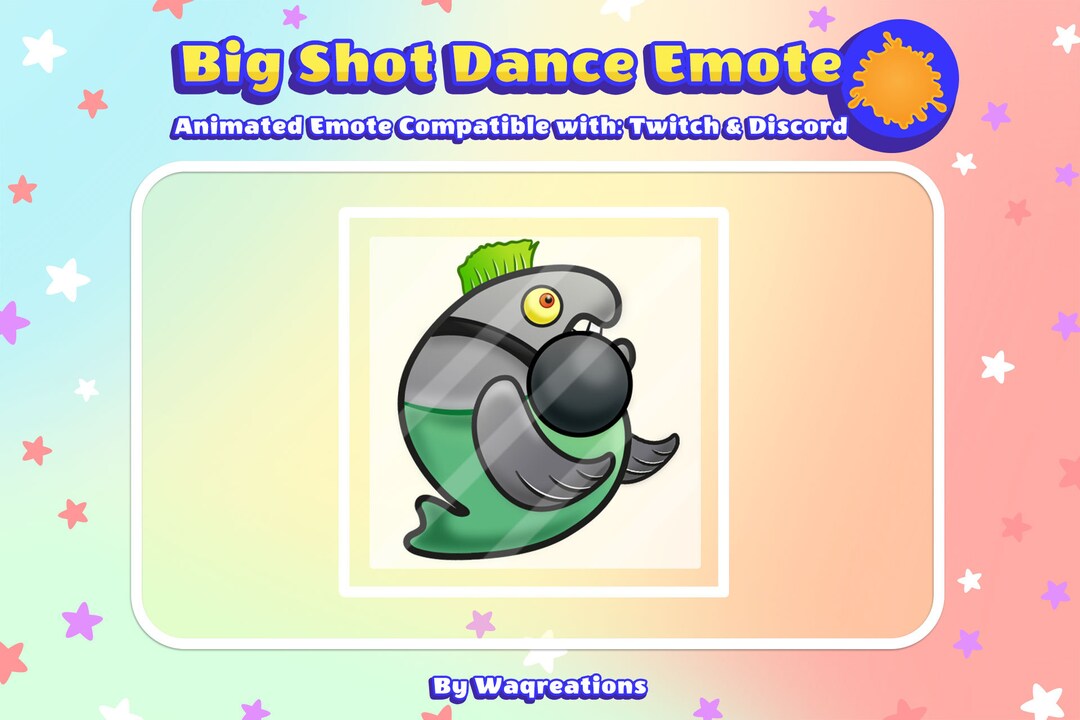 Big Shot Dance Animated Emote for Twitch and Discord - Etsy